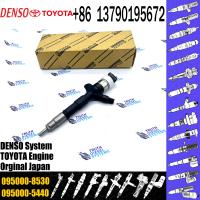 China Diesel Injector 23670-09360 23670-0L070 Common Rail Injetor 095000-8740 095000-8530 for TOYOTA Hilux 2KD for sale