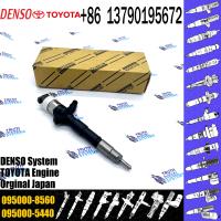 China Hot sell Fuel injector common rail fuel injector 095000-8299 095000-8220 095000-8560 for sale