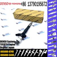 China DENSO Diesel Common Rail Fuel Injector nozzle 23670-09360 23670-09061 2367009060 095000-8740 for Toyota HIACE Hilux 2KD- for sale