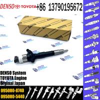 China DENSO Diesel Common Rail Fuel Injector nozzle 23670-09360 23670-09061 2367009060 095000-8740 for Toyota HIACE Hilux 2KD- for sale