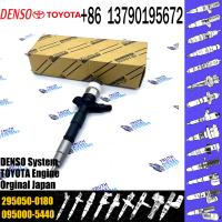 China diesel fuel common rail injector 23670-0L090 295050-0180 for TOYOTA 2KD-FTV for sale