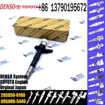 China diesel fuel common rail injector 23670-0L090 295050-0180 for TOYOTA 2KD-FTV for sale