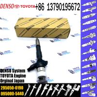 China Common Rail Injector 2950500190 295050 0190 New diesel injector Assy 295050-0190 for Toyota for sale