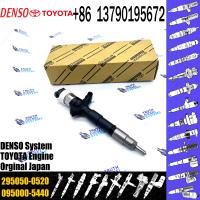 China Diesel injector 260100-6010 295050-0520,23670-0L090 for common rail 23670-30400,23670-09350 for sale