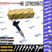 China common rail injector 23670-0L110 23670-09380 23670-30420 diesel fuel injector 295050-0810 295050-0540 for Toyota 2KD-FTV for sale