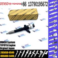 China common rail injector 23670-0L110 23670-09380 23670-30420 diesel fuel injector 295050-0810 295050-0540 for Toyota 2KD-FTV for sale