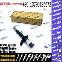 China New Common Rail Injector 295050-0800 295050-0801 295050-0802 for 1KD 2KD Diesel Nozzle Assembly High Quality for sale