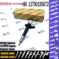 China New Common Rail Injector 295050-0800 295050-0801 295050-0802 for 1KD 2KD Diesel Nozzle Assembly High Quality for sale