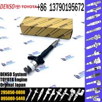 China New Common Rail Injector 295050-0800 295050-0801 295050-0802 for 1KD 2KD Diesel Nozzle Assembly High Quality for sale