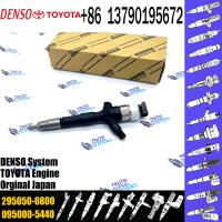 China New Common Rail Injector 295050-0800 295050-0801 295050-0802 for 1KD 2KD Diesel Nozzle Assembly High Quality for sale