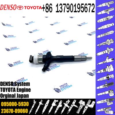 China Common rail fuel injector 23670-09360 095000-874# 095000-593# 095000-738# 095000-7380 095000-5930 for 2.5 2KD more for sale