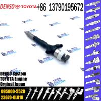 China 23670-0L010 diesel fuel injector for 095000-5520 For 0950005520 TOYOTA HILUX 2KD-FTV for sale