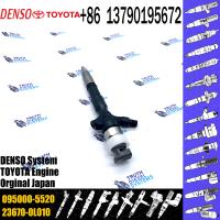 China 23670-0L010 diesel fuel injector for 095000-5520 For 0950005520 TOYOTA HILUX 2KD-FTV for sale