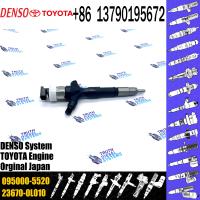 China 23670-0L010 diesel fuel injector for 095000-5520 For 0950005520 TOYOTA HILUX 2KD-FTV for sale
