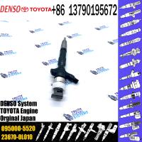 China 23670-0L010 diesel fuel injector for 095000-5520 For 0950005520 TOYOTA HILUX 2KD-FTV for sale