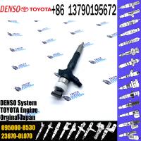 China Diesel Injector 23670-09360 23670-0L070 Common Rail Injetor 095000-8740 095000-8530 for TOYOTA Hilux 2KD for sale