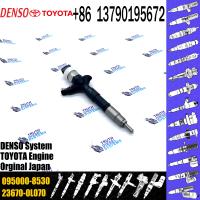 China Diesel Injector 23670-09360 23670-0L070 Common Rail Injetor 095000-8740 095000-8530 for TOYOTA Hilux 2KD for sale