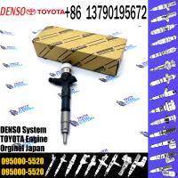 China High Quality diesel fuel injector 095000-5520 For TOYOTA HILUX 2KD-FTV 23670-0L010 for sale