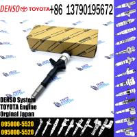 China High Quality diesel fuel injector 095000-5520 For TOYOTA HILUX 2KD-FTV 23670-0L010 for sale