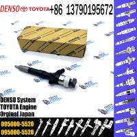 China High Quality diesel fuel injector 095000-5520 For TOYOTA HILUX 2KD-FTV 23670-0L010 for sale