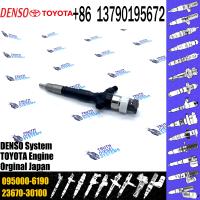 China common rail injector 095000-7390 095000-6190 for toyota truck diesel pump injector 23670-30100 for toyota high pressure for sale