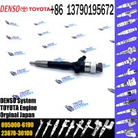 China common rail injector 095000-7390 095000-6190 for toyota truck diesel pump injector 23670-30100 for toyota high pressure for sale