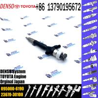 China common rail injector 095000-7390 095000-6190 for toyota truck diesel pump injector 23670-30100 for toyota high pressure for sale