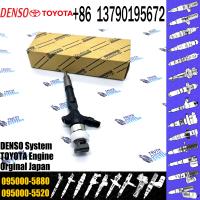 China TOYOTA 2KD 2KD-FTV common rail injector 095000-5881 23670-30050 for toyota hiace diesel fuel injector 23670-30050 095000 for sale