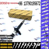 China TOYOTA 2KD 2KD-FTV common rail injector 095000-5881 23670-30050 for toyota hiace diesel fuel injector 23670-30050 095000 for sale