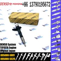 China Common Rail Injector 095000-5880 095000-5881 095000-5660 23670-30050 23670-39096 23670-39095 For TOYOTA 2KD-FTV Engine for sale