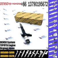 China 1KD-FTV Common Rail Fuel Nozzle Injector 095000-6180 095000-5890 For TOYOTA 23670-30080 for sale