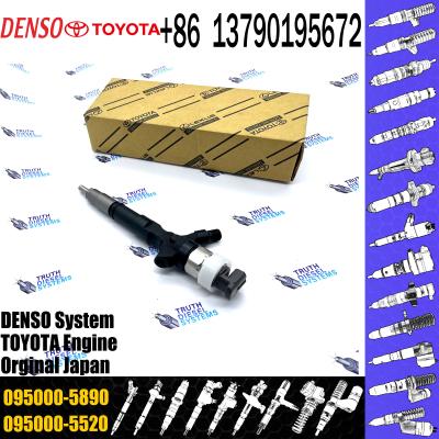 China 1KD-FTV Common Rail Fuel Nozzle Injector 095000-6180 095000-5890 For TOYOTA 23670-30080 for sale