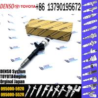 China Common Rail Injector 23670-30110 095000-6180 095000-5920 for Diesel Engine 1KD-FTV for sale