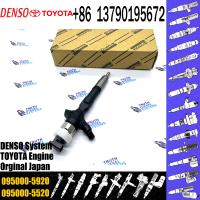 China Common Rail Injector 23670-30110 095000-6180 095000-5920 for Diesel Engine 1KD-FTV for sale