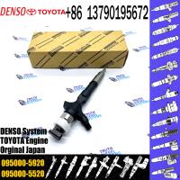 China Common Rail Injector 23670-30110 095000-6180 095000-5920 for Diesel Engine 1KD-FTV for sale