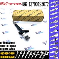 China Common Rail Injector 23670-30110 095000-6180 095000-5920 for Diesel Engine 1KD-FTV for sale