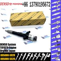 China Common Rail Injector 23670-30110 095000-6180 095000-5920 for Diesel Engine 1KD-FTV for sale