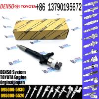 China common rail injector 095000-5930 for toyota truck diesel pump injector 23670-09060 for toyota high pressure engine for sale
