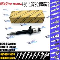 China common rail injector 095000-5930 for toyota truck diesel pump injector 23670-09060 for toyota high pressure engine for sale