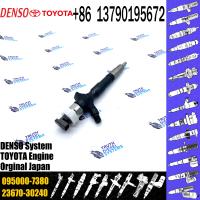 China FUEL INJECTOR 095000-6190, 23670-30300 23670-30240,095000-7760, 095000-8740, 095000-7380 FOR TOYOTA 2KD-FTV ENGINE for sale