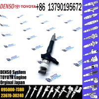 China FUEL INJECTOR 095000-6190, 23670-30300 23670-30240,095000-7760, 095000-8740, 095000-7380 FOR TOYOTA 2KD-FTV ENGINE for sale