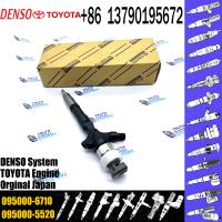 China 23670-39265 23670-30290 23670-39165 Genuine diesel fuel injector 095000-7810 0950007810 095000-7820 095000-7010 095000-6 for sale