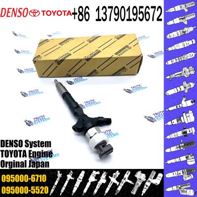 China 23670-39265 23670-30290 23670-39165 Genuine diesel fuel injector 095000-7810 0950007810 095000-7820 095000-7010 095000-6 for sale