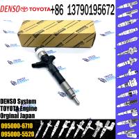 China 23670-39265 23670-30290 23670-39165 Genuine diesel fuel injector 095000-7810 0950007810 095000-7820 095000-7010 095000-6 for sale