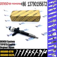 China 23670-39265 23670-30290 23670-39165 Genuine diesel fuel injector 095000-7810 0950007810 095000-7820 095000-7010 095000-6 for sale