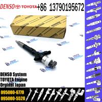 China High quality diesel common rail injector 23670-39185 095000-7040 095000-6770 for sale