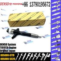 China High quality diesel common rail injector 23670-39185 095000-7040 095000-6770 for sale