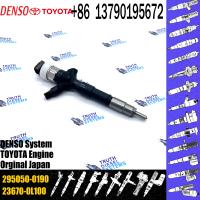 China Common Rail Injector 2950500190 295050 0190 New diesel injector Assy 295050-0190 for Toyota Hiace for sale