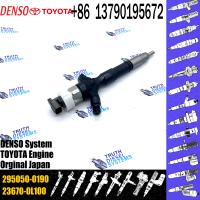 China Common Rail Injector 2950500190 295050 0190 New diesel injector Assy 295050-0190 for Toyota Hiace for sale