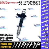 China Common Rail Injector 2950500190 295050 0190 New diesel injector Assy 295050-0190 for Toyota Hiace for sale